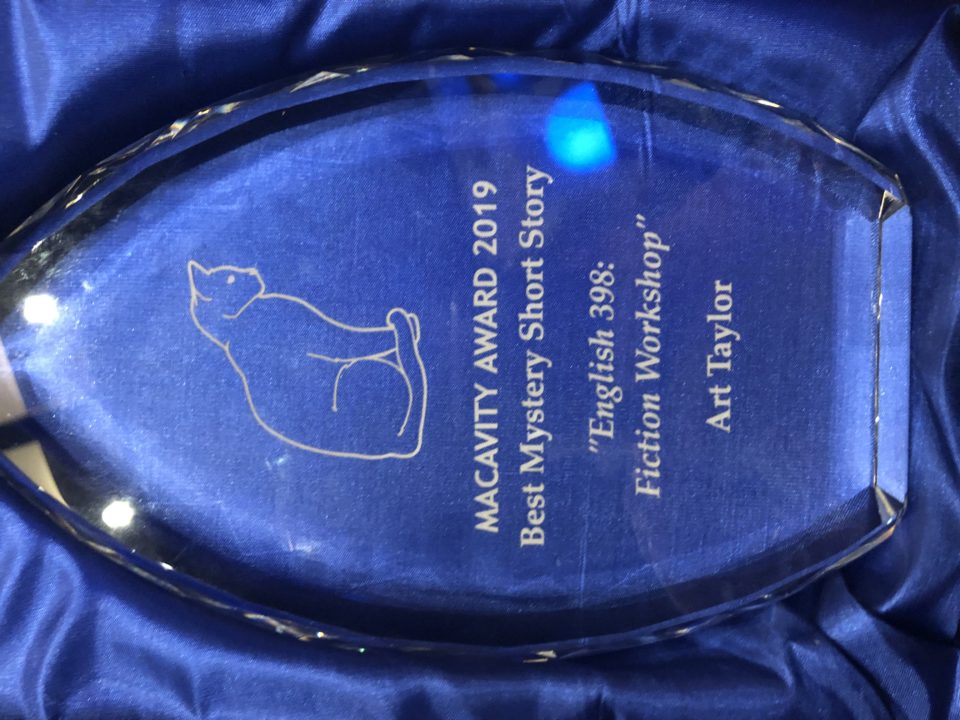 Macavity Award Win! - Art Taylor
